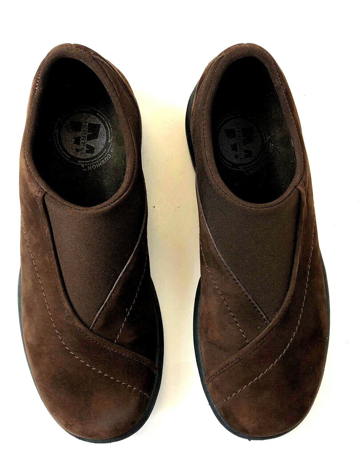 Merrell Womens Topo Curve Suede Moccasin Size 7.5M Br… - Gem