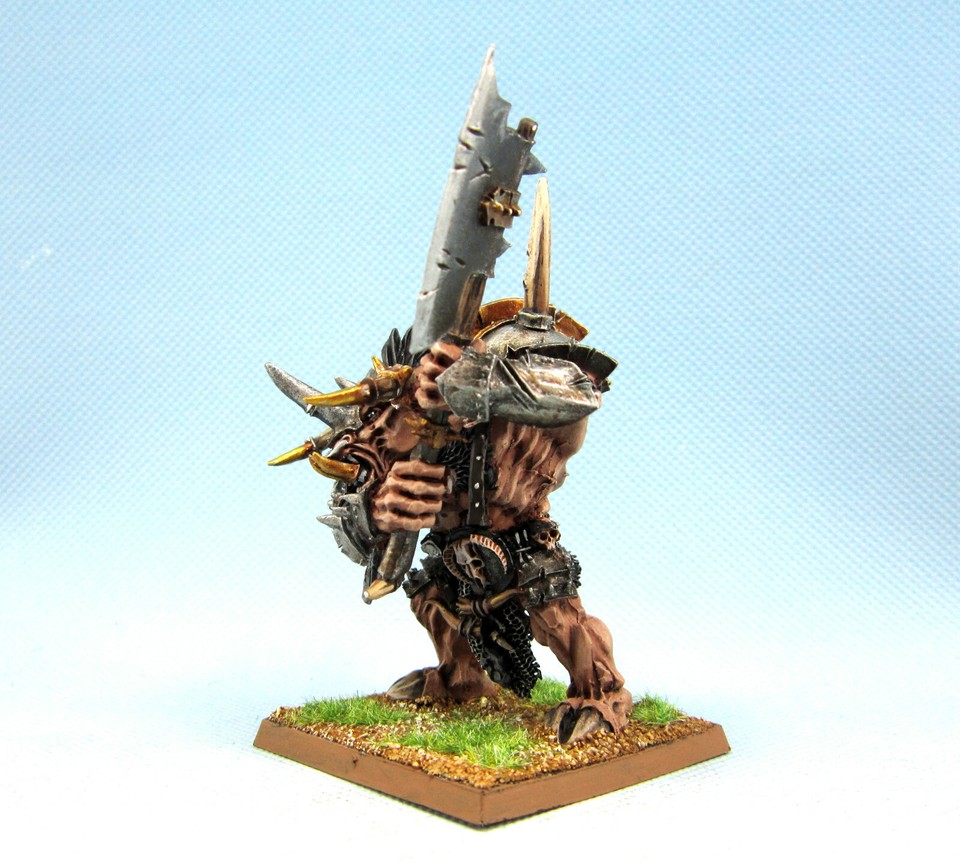 Warhammer WGS Painted Beastmen Doombull Tzeentch BE005 | eBay