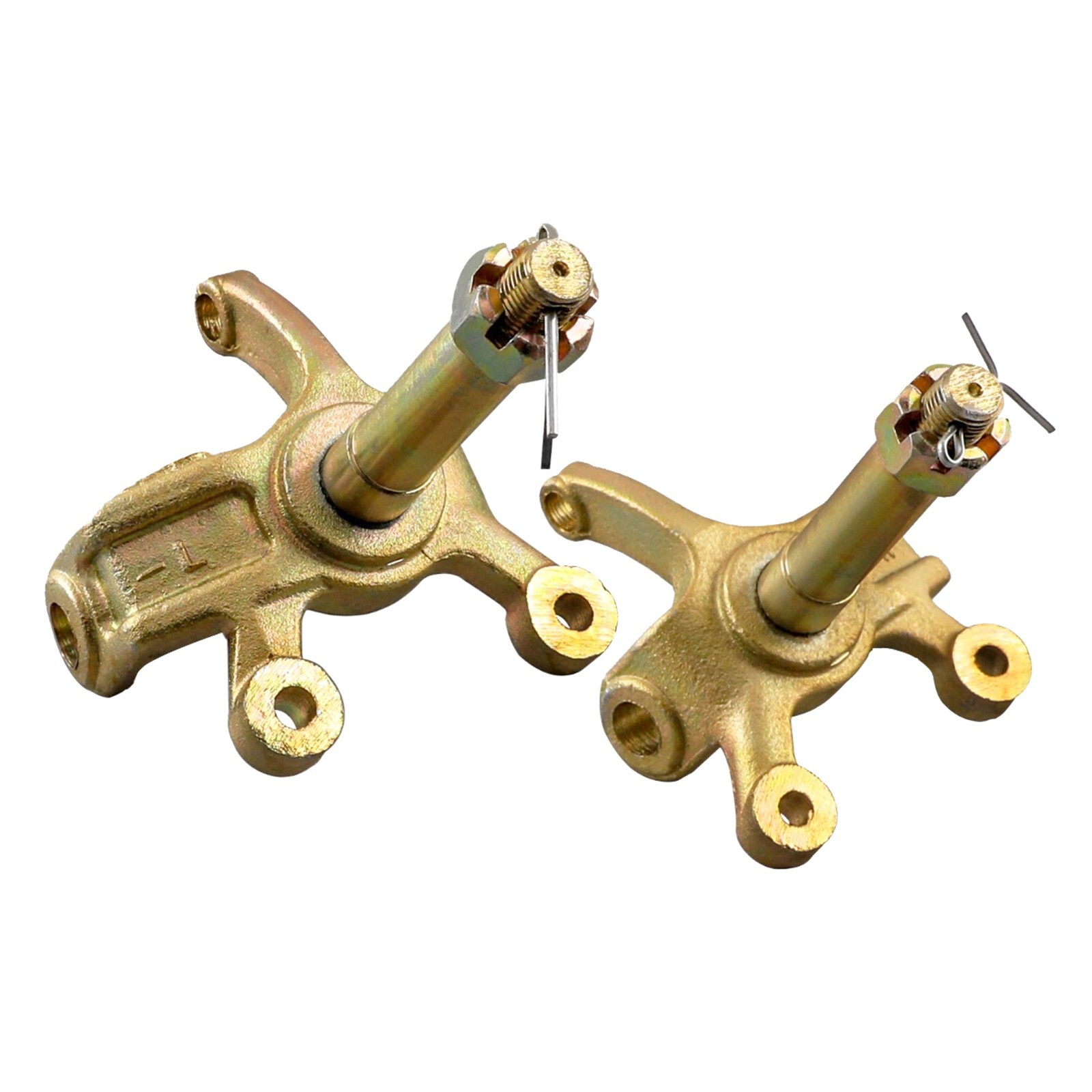 2pc 7" inch 16x8-7 Tyre Rim Wheel 4 Stud Spindle Hub For 125cc ATV Quad ...