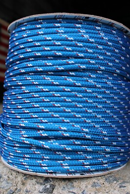 New England STA-SET Halyard Sheet Line Dacron Sail Rope 1/4" x 100 ...