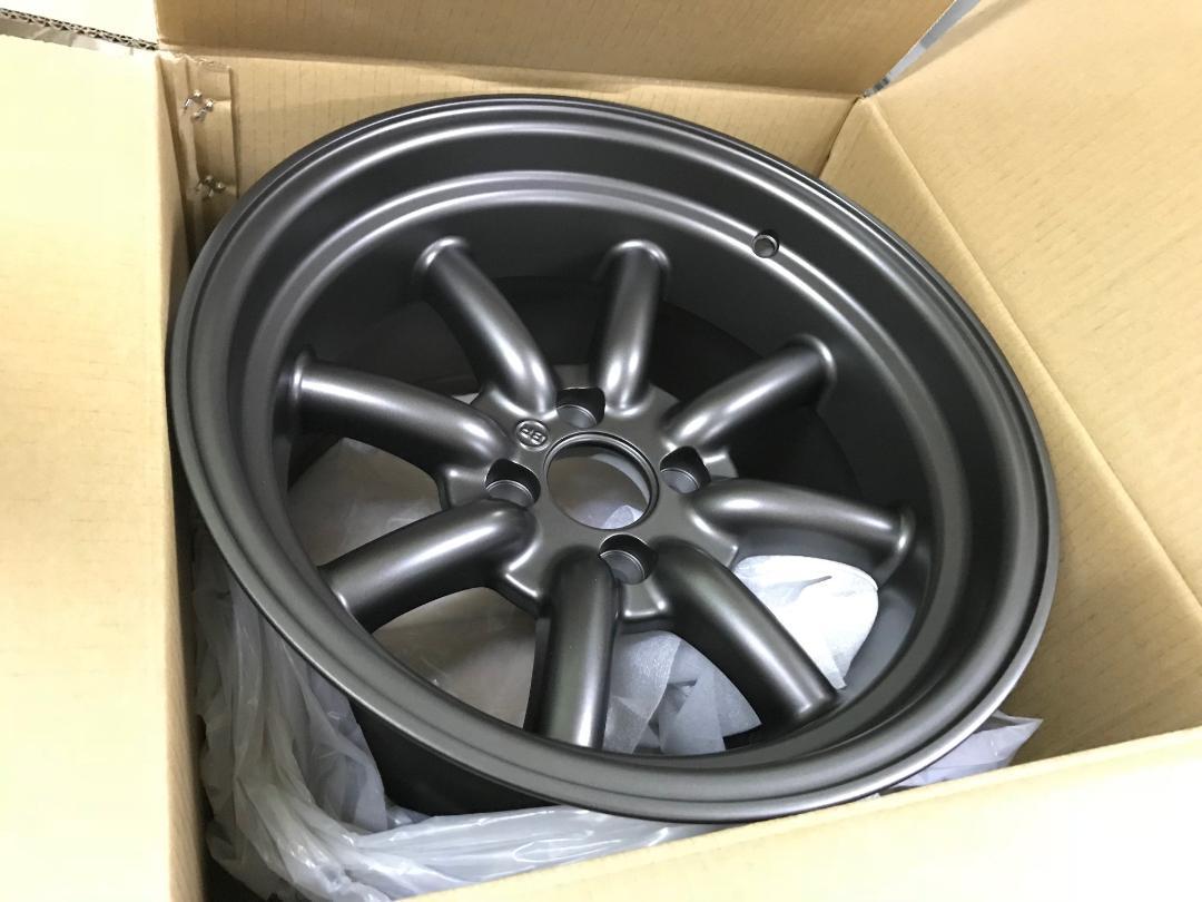 For Miata MX5 roadster e30 civic JDM GunMetal 15 Retro Banana Style ...