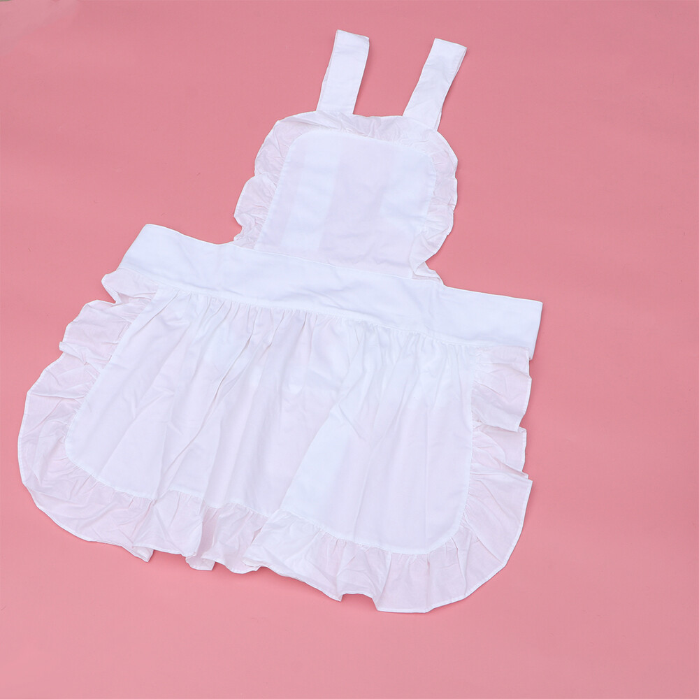 Ruffle Pinafore Bib Apron