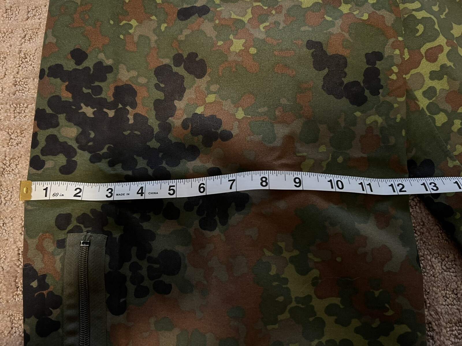 German Army Jacket GoreTex Flecktarn waterproof rain … - Gem