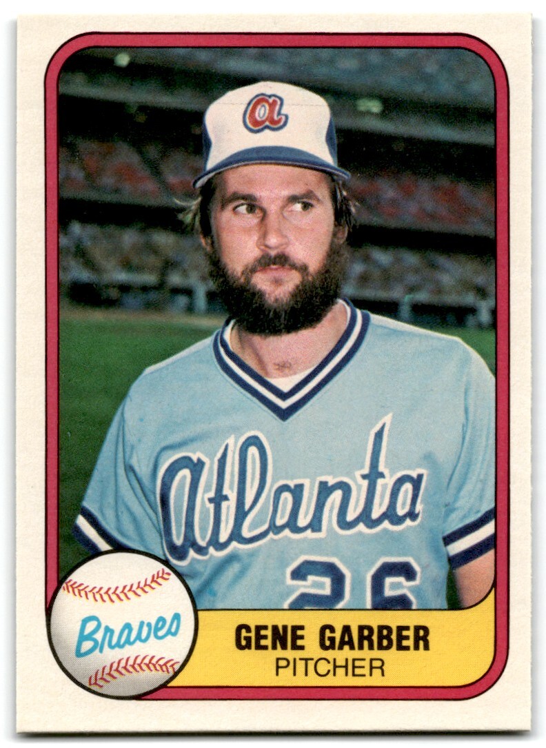 1981 Fleer Gene Garber Atlanta Braves #249 | eBay