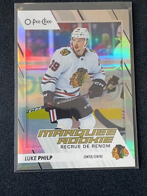2023-24 UD - O-Pee-Chee - Marquee Rookie Luke Philip 550 Rainbow 042/ ...
