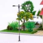 10pcs Model Railway HO Scale Lamp Warm White Two-heads LED Street Light ...