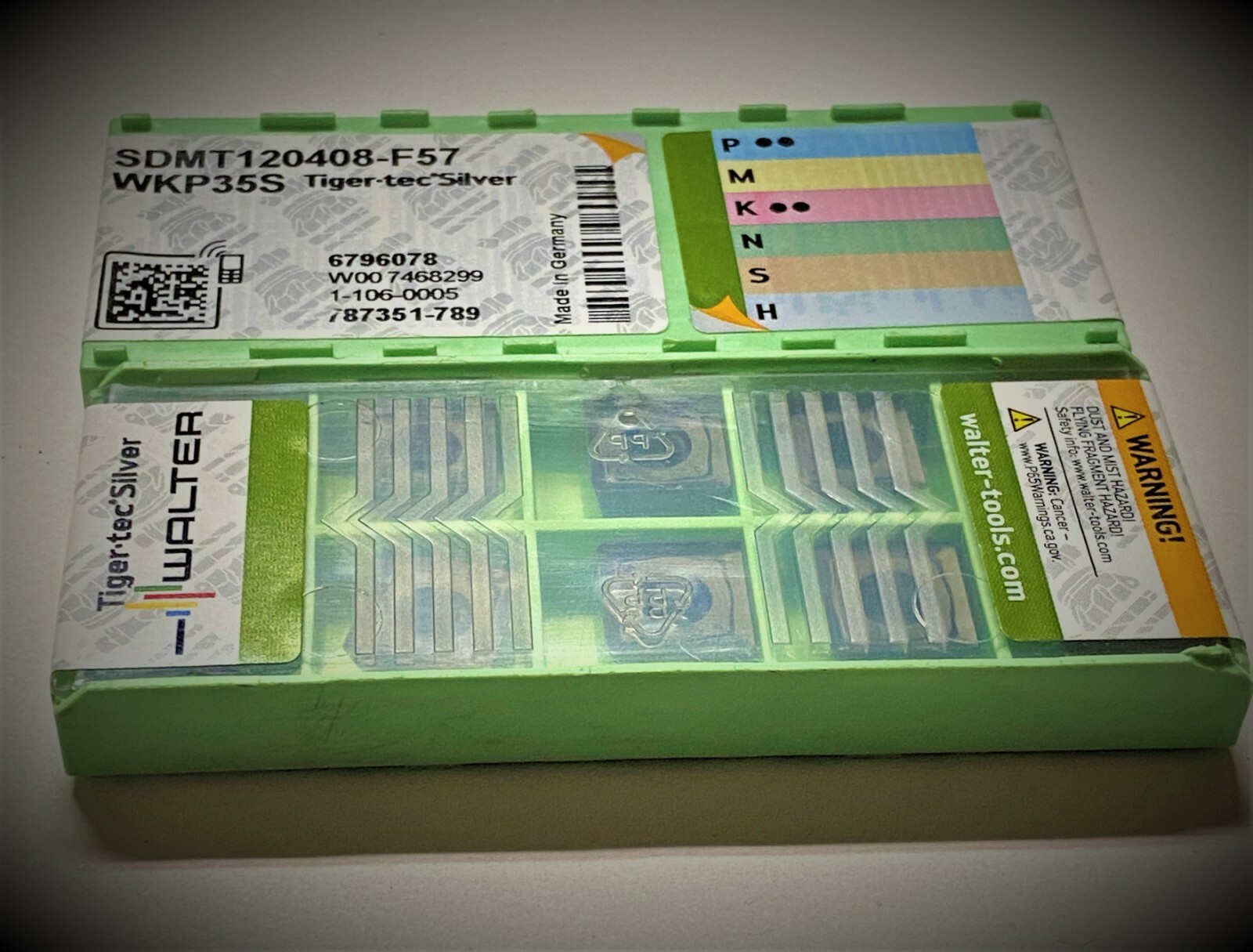 10pcs Walter SDMT 120408-F57 WKP35S Carbide Inserts | eBay