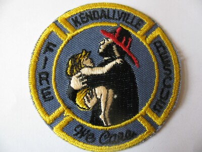 INDIANA IN - Kendallville EMS Fire Rescue Dept Patch Iron On 3" Rare ...