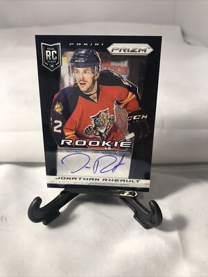 2013-14 PANINI PRIZM ROOKIE AUTOGRAPHS JONATHAN RHEAULT AUTO RC ...