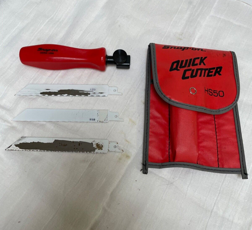 Snap-On Tools USA Red Hard Handle Quick Cutter Hand Saw w/ Pouch ...