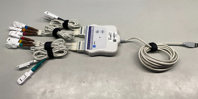Hillrom Welch Allyn Ecg Aquisition Module Model AM12 With Cables | eBay