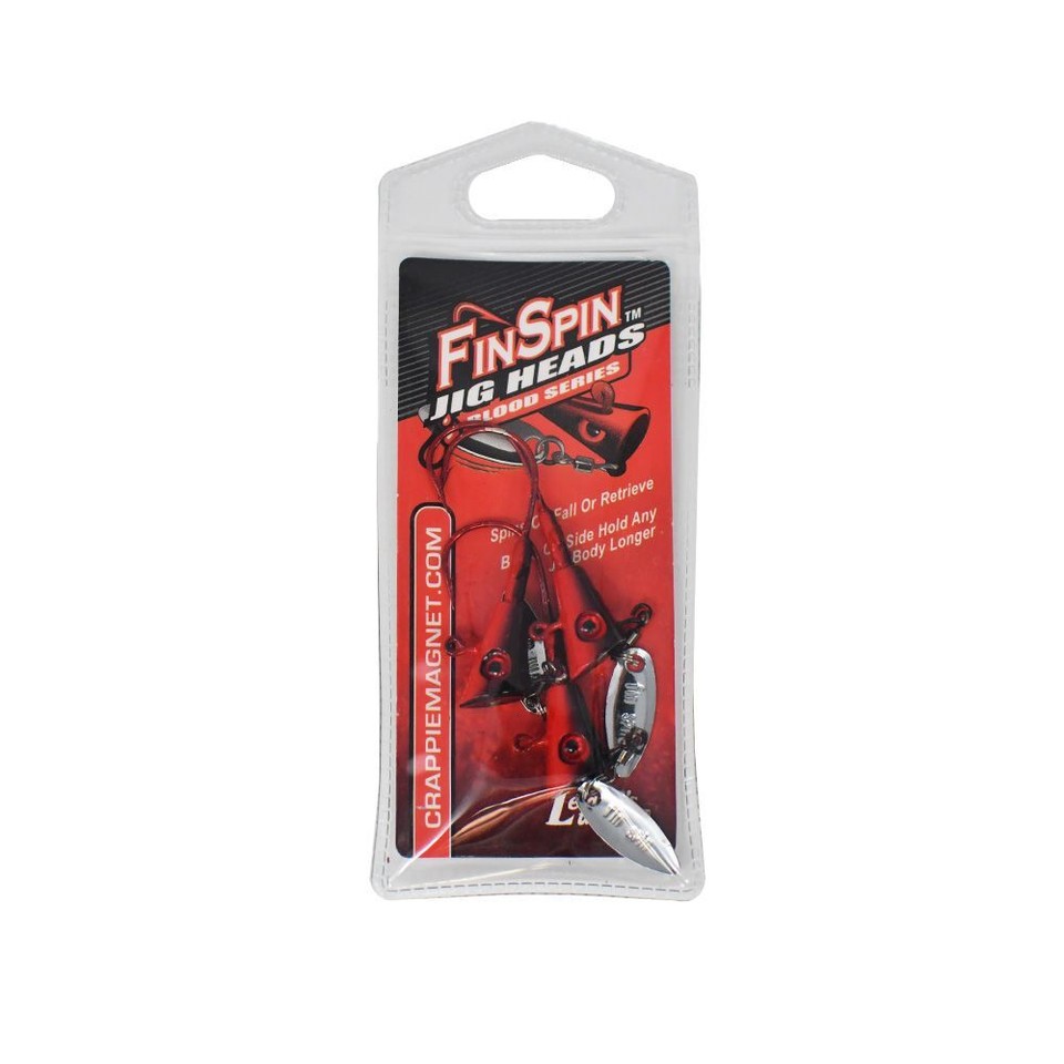 Leland Crappie Magnet™ FIN SPIN BLOOD SERIES 3PK | eBay