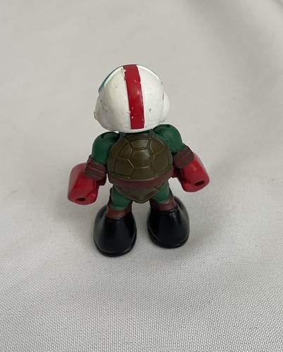 TMNT Teenage Mutant Ninja Turtles Raphael Mini Toy Figure Boxer w ...