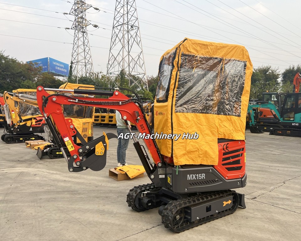 AGT Mini Excavator Cab Rain Cover for MINI AGT Excavator Diggers ...