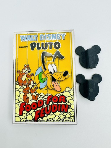 Disney Pin 2020 DLR Pluto Chip Dale Food for Feudin’ LE 3000 90th ...