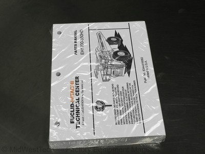 Hitachi EH1700-350HD Truck Parts Catalog Exploded View Diagram Book | eBay