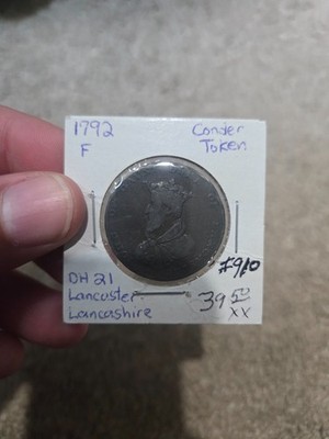 1792 Lancaster Lancashire Conder Token | eBay