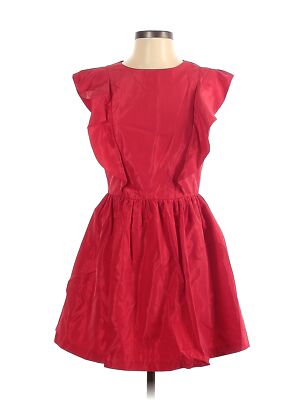 Zara Basic Women Red Cocktail Dress S | eBay