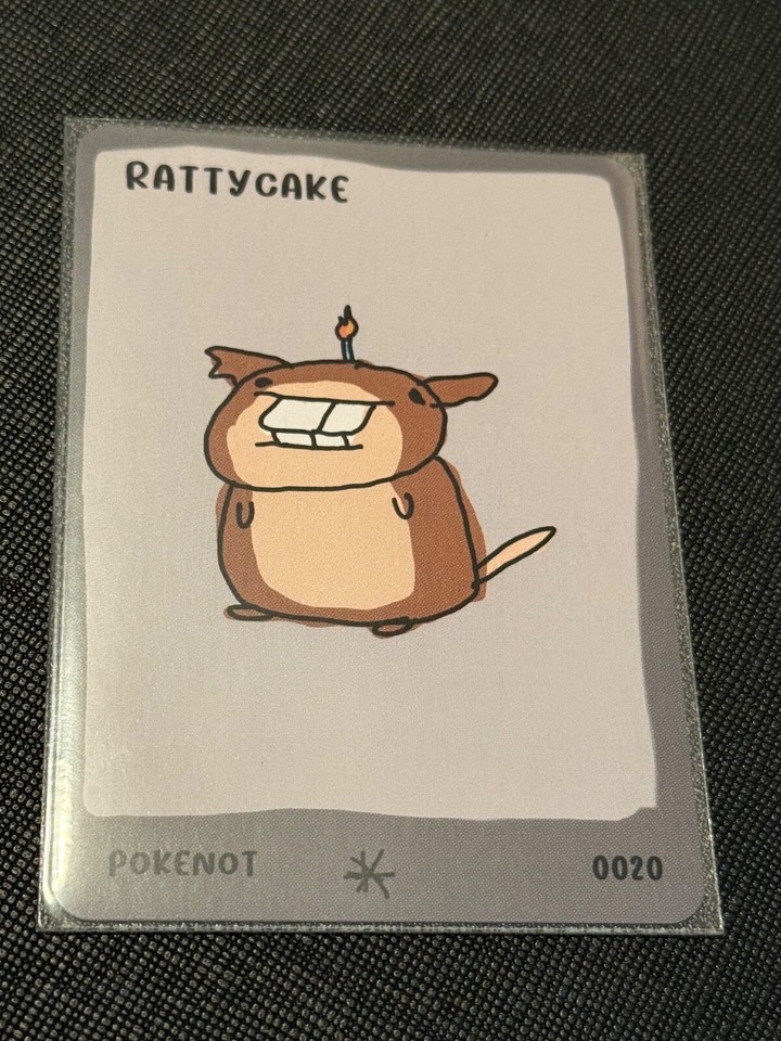 Dysfunctional Passholder Pokenot/Pokemon Custom Derpy/Non-TCG - Pick a ...
