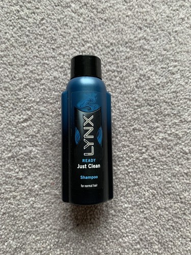 Rare Lynx Shampoo Just Clean 6 X 50ml Travel Size Bottles-Discontinued ...
