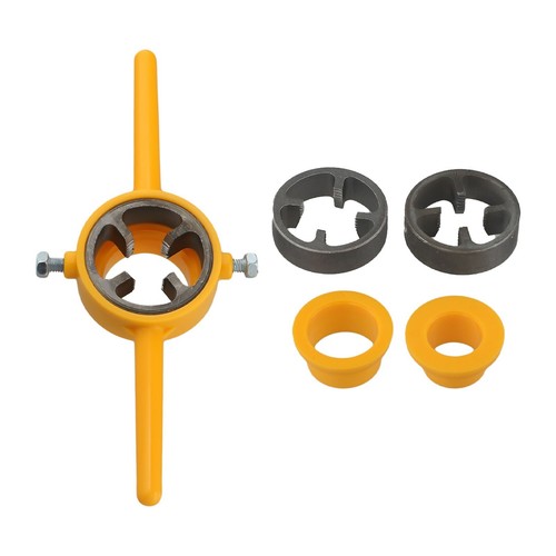 Convenient 6pcs Manual Pipe Threader Kit with Thread Maker and Round ...