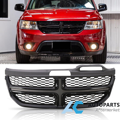 For 2011-2020 Dodge Journey Front Grille Bumper Upper Grilles Black | eBay