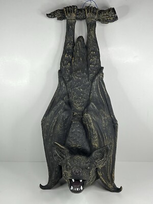 FOR PARTS ONLY Animated Bat Prop Decor Halloween Grandinroad MISSING ...