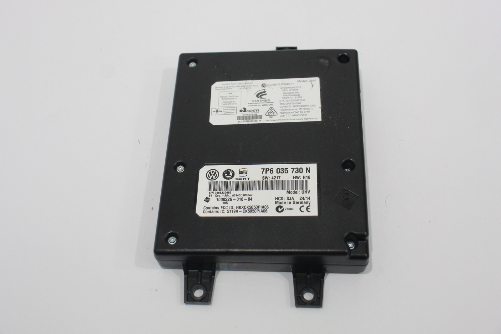 VW Amarok 2H Bluetooth Telephone Module ECU 7P6035730N | eBay