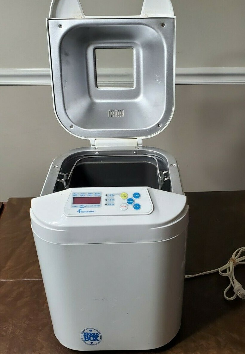 Toastmaster Horizontal Bread Maker Machine [Model 1148x] with Manuals ...
