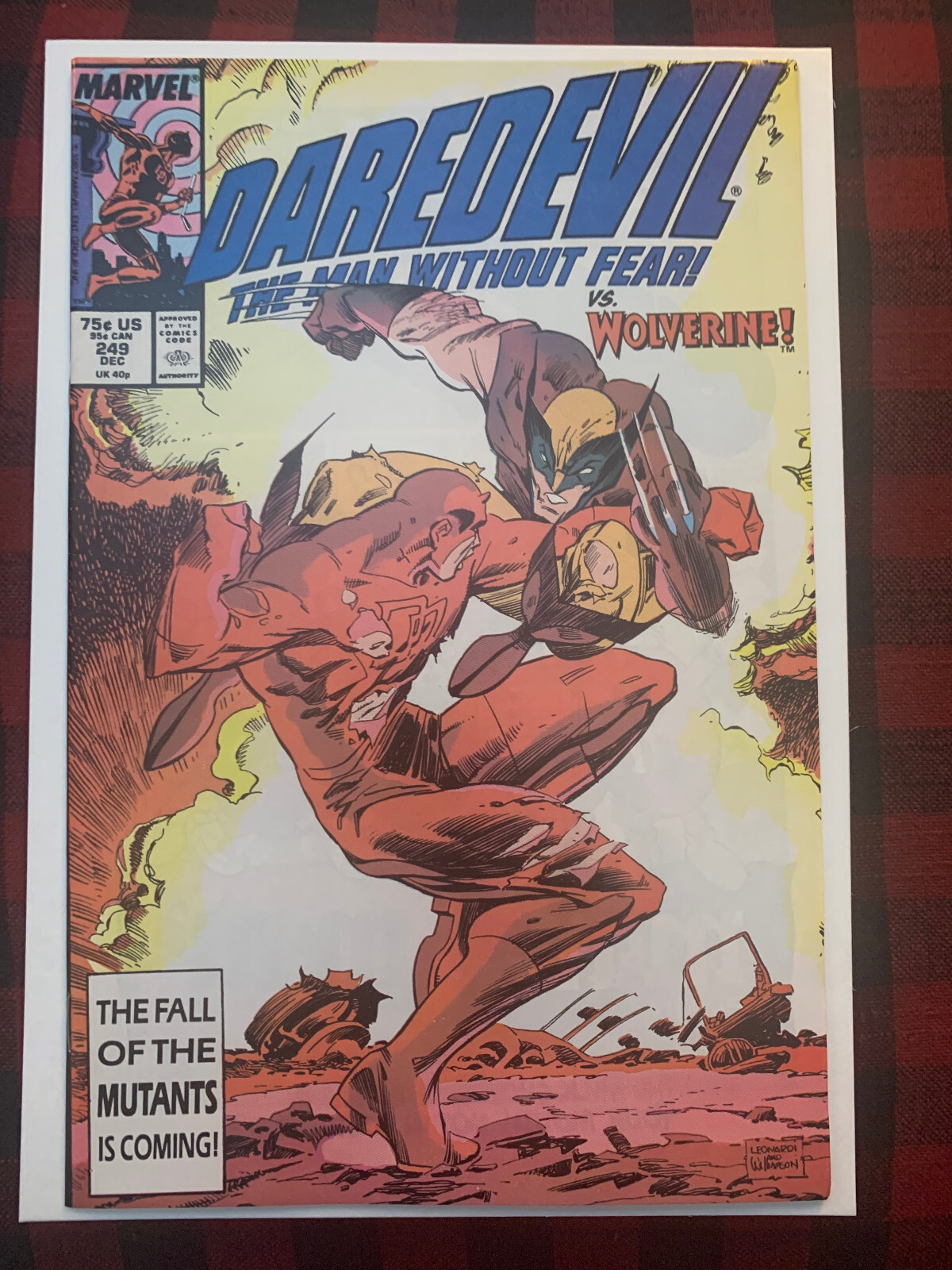 Daredevil #243 - #249 (7 Comic Lot) - Marvel Comics - 1987 Wolverine | eBay