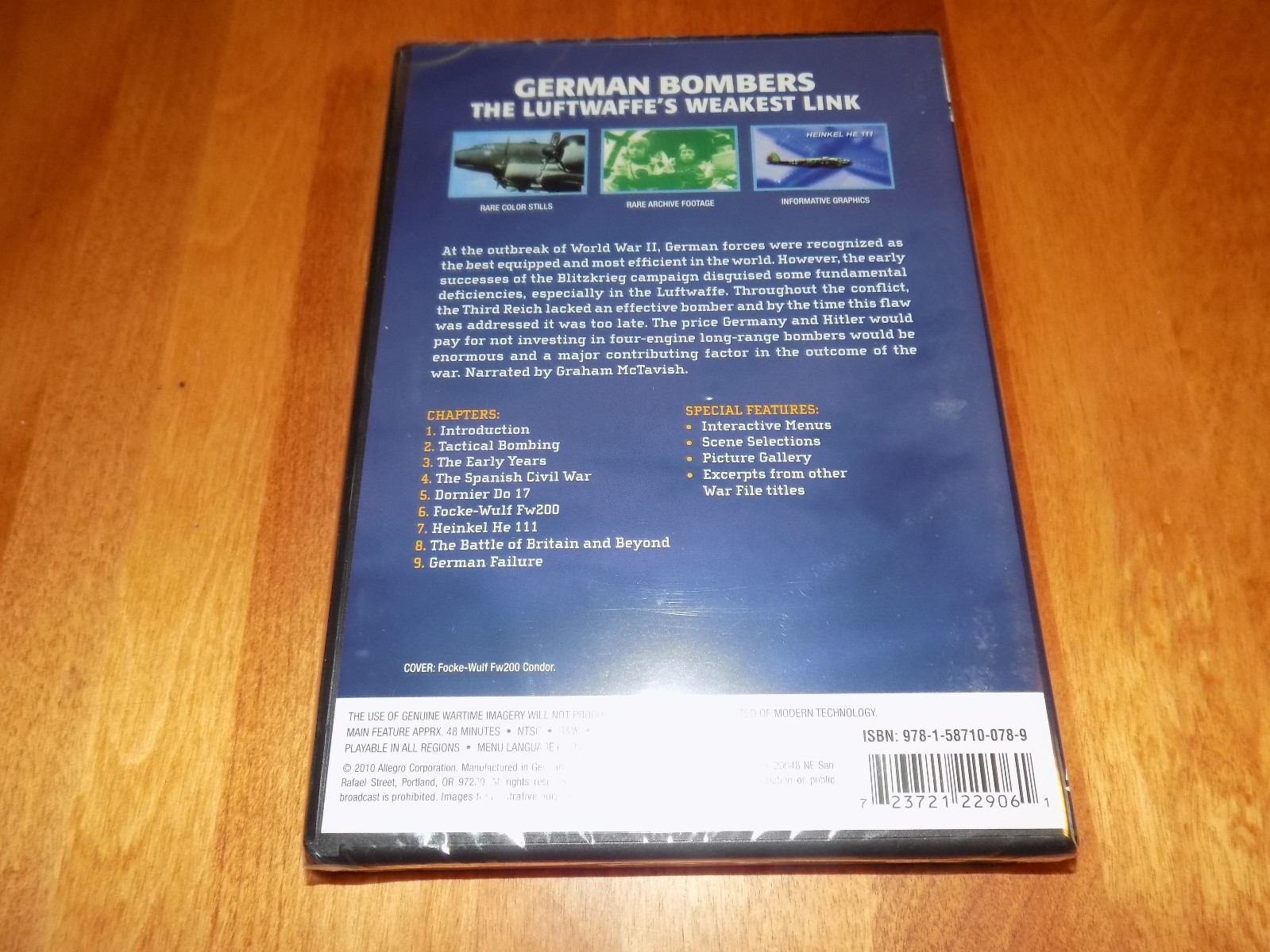 The War File: German Bombers - The Luftwaffe's Weakest Link (DVD, 2011 ...