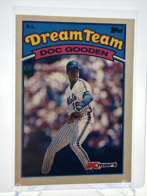 1989 Topps Kmart Dream Team Doc Gooden Baseball Card #31 Mint FREE ...