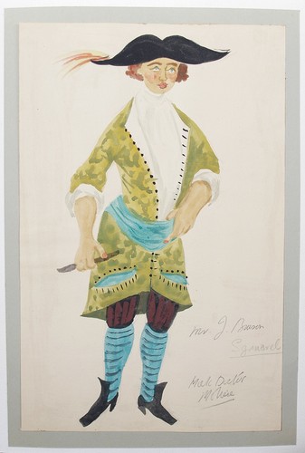 Margot Hamilton Hill (XX-XXI) Costume design. 'Sganarelle' Mock Doctor ...