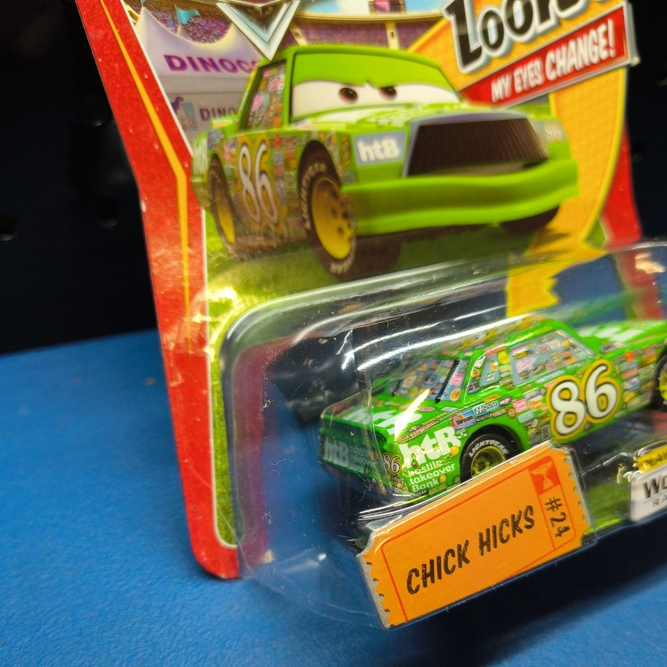 Disney Pixar The World of Cars CHICK HICKS Lenticular Eyes Change #24 ...