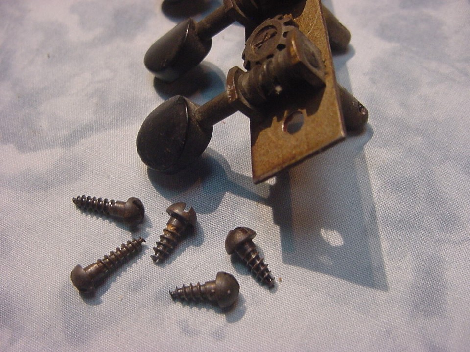 WAVERLY ANTIQUE MANDOLIN GUITAR 8 STRING TUNERS / TUNING MACHINES ...