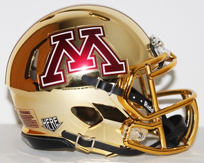 2023 Minnesota Golden Gophers Custom Riddell Mini Helmet vs Ohio State ...