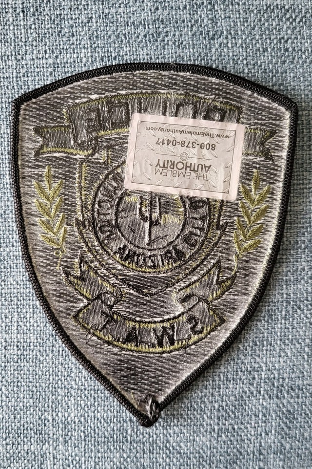 Apache Junction AZ Arizona Police Uniform Patch Green Subdued SWAT ...