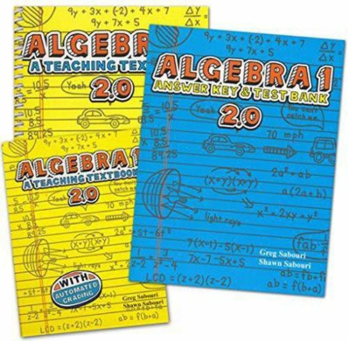 Algebra 1 : A Teaching Textbook by Shawn Sabouri and Greg Sabouri (Book ...
