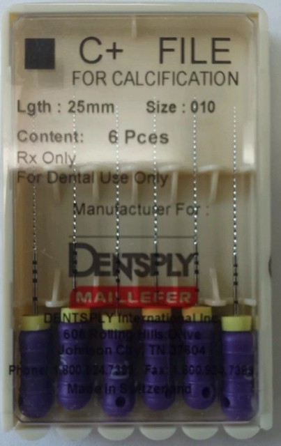 2pack DENTSPLY Maillefer C File Endo Endodontics Root Canal ...