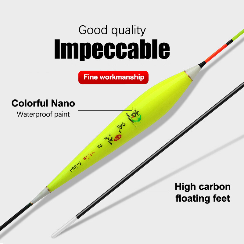 Outdoor Fishing Float Eye-Catching Bold High Sensitivity Overcast Tail Fish ZIAU | eBay