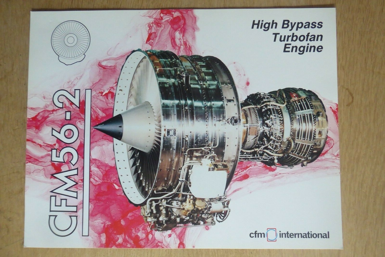 DOCUMENT RECTO VERSO SNECMA GE CFM CFM56-2 ENGINE DC-8 SUPER 70 AWACS ...