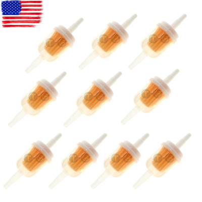 10pcs 1/4'' Fuel Filter For # 691035 695666 Kawasaki 49019-7001 | eBay