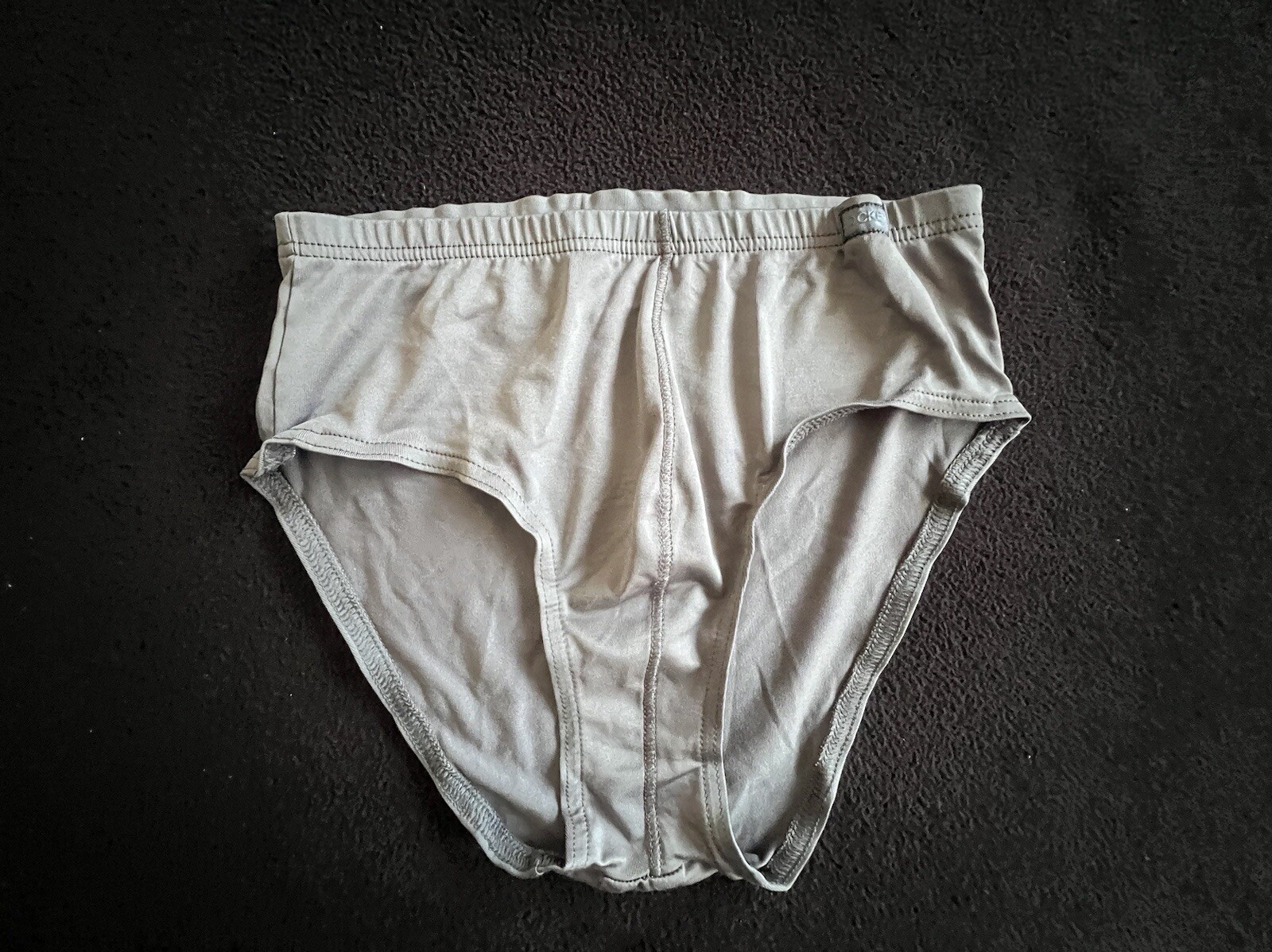 Jockey Men's Vintage Micro Brief Semi Sheer Silky Str… - Gem