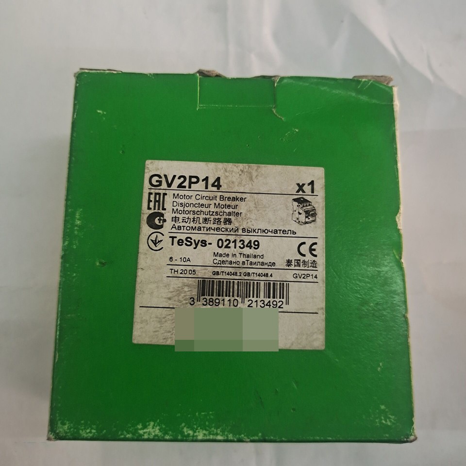 1PC New snd Electric Motor Protection Circuit Breaker GV2P14 Free ...