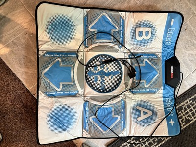 Lets Dance DDR Dance Dance Revolution GameStop Pad Mat Sony PS2 Game ...