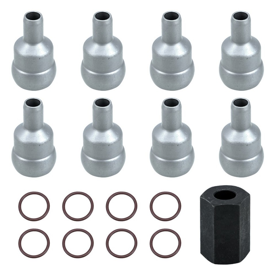 O-rings Included Fuel System Maintenance Fuel Rail Repair Kit Metal ...