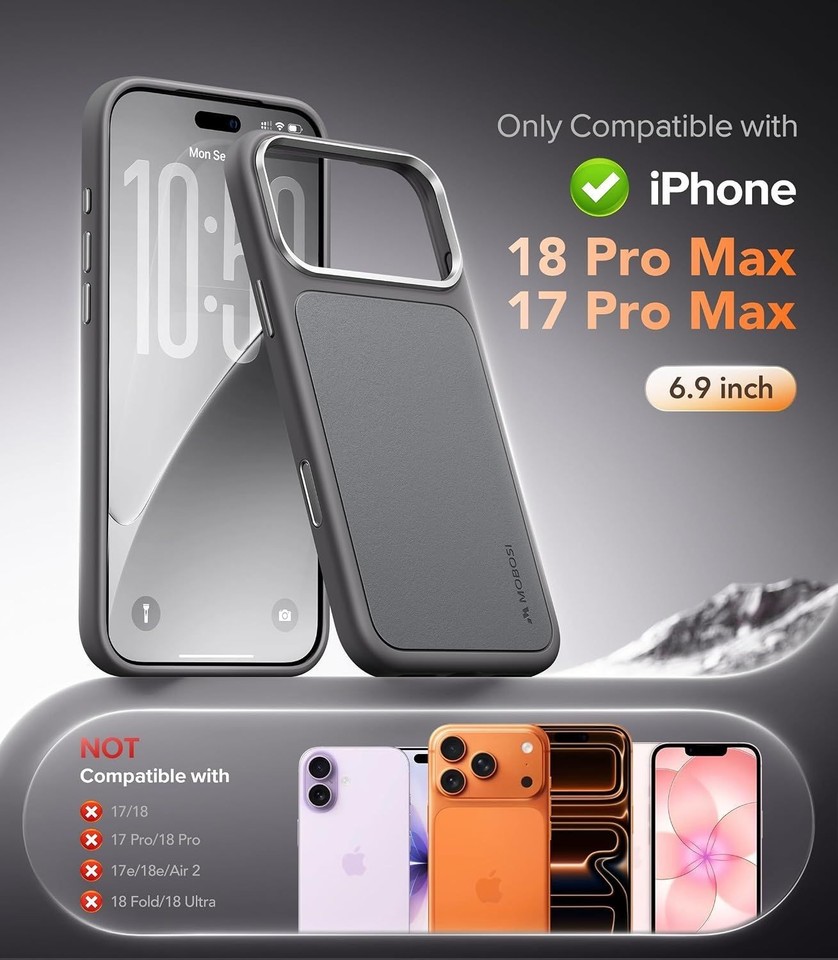 Case for iPhone 18 Pro Max, Luxury Gray | eBay UK