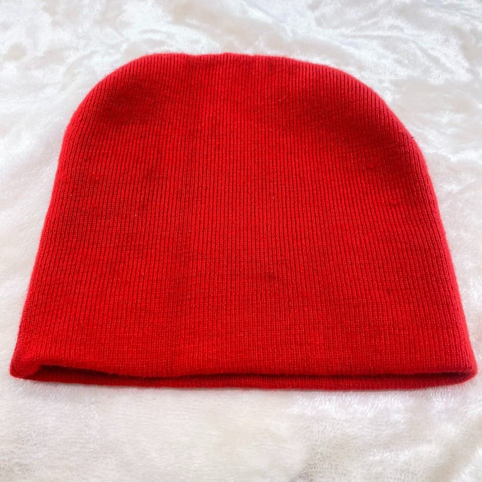 U.S. Marine Corps USMC Eagle Globe Anchor Logo Beanie Red Capsmith | eBay