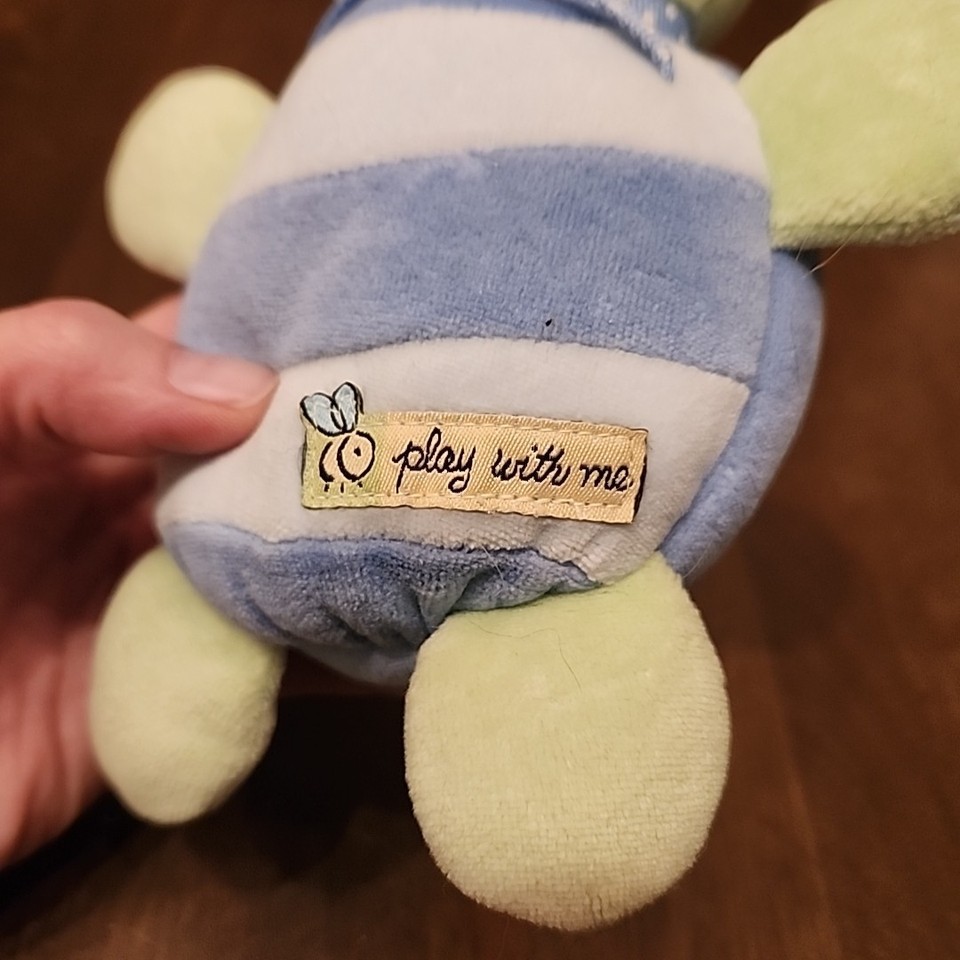 Carters Turtle Plush Play With Me BABY #76114 Prestige MUSIC NOT ...