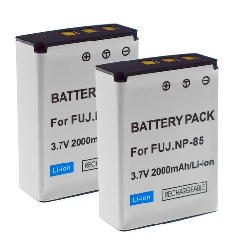 2Pcs Battery for Toshiba Camileo X400, X200, Z100, X416 HD, X416HD ...